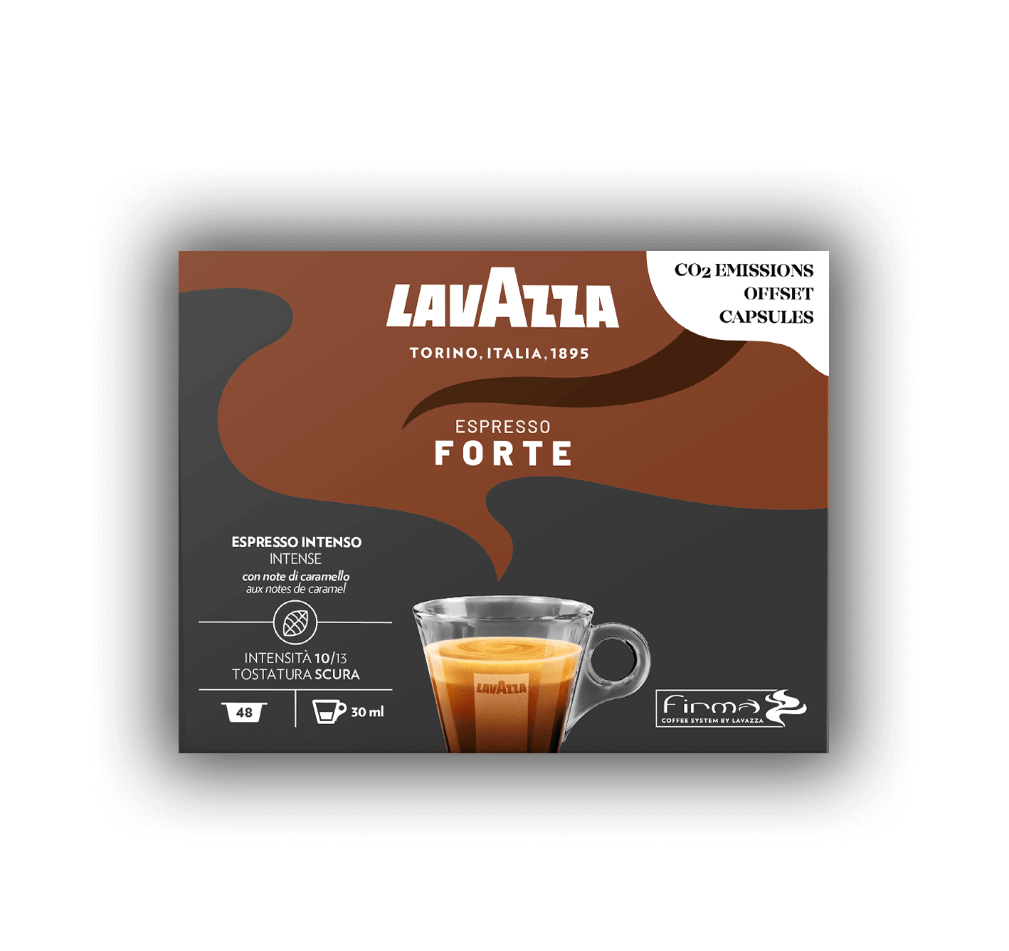 Espresso Forte Coffee Capsules | Lavazza